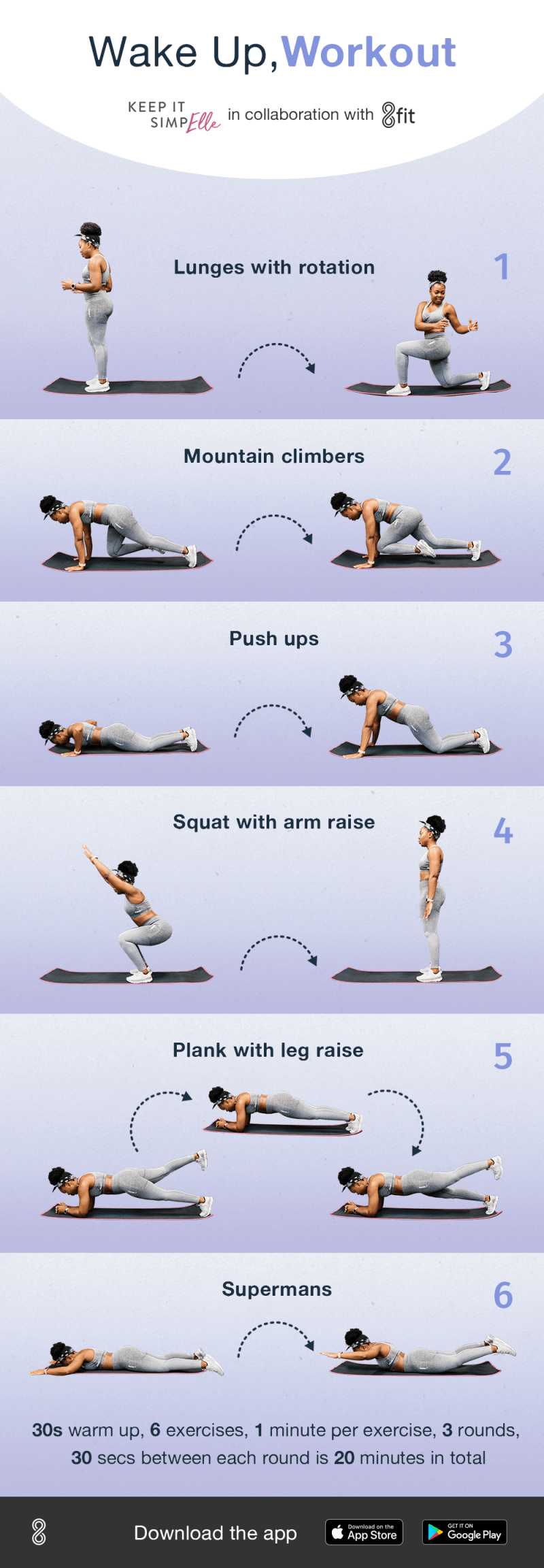 Wake Up, Work Out | A Pinterest Collaboration - keep it simpElle