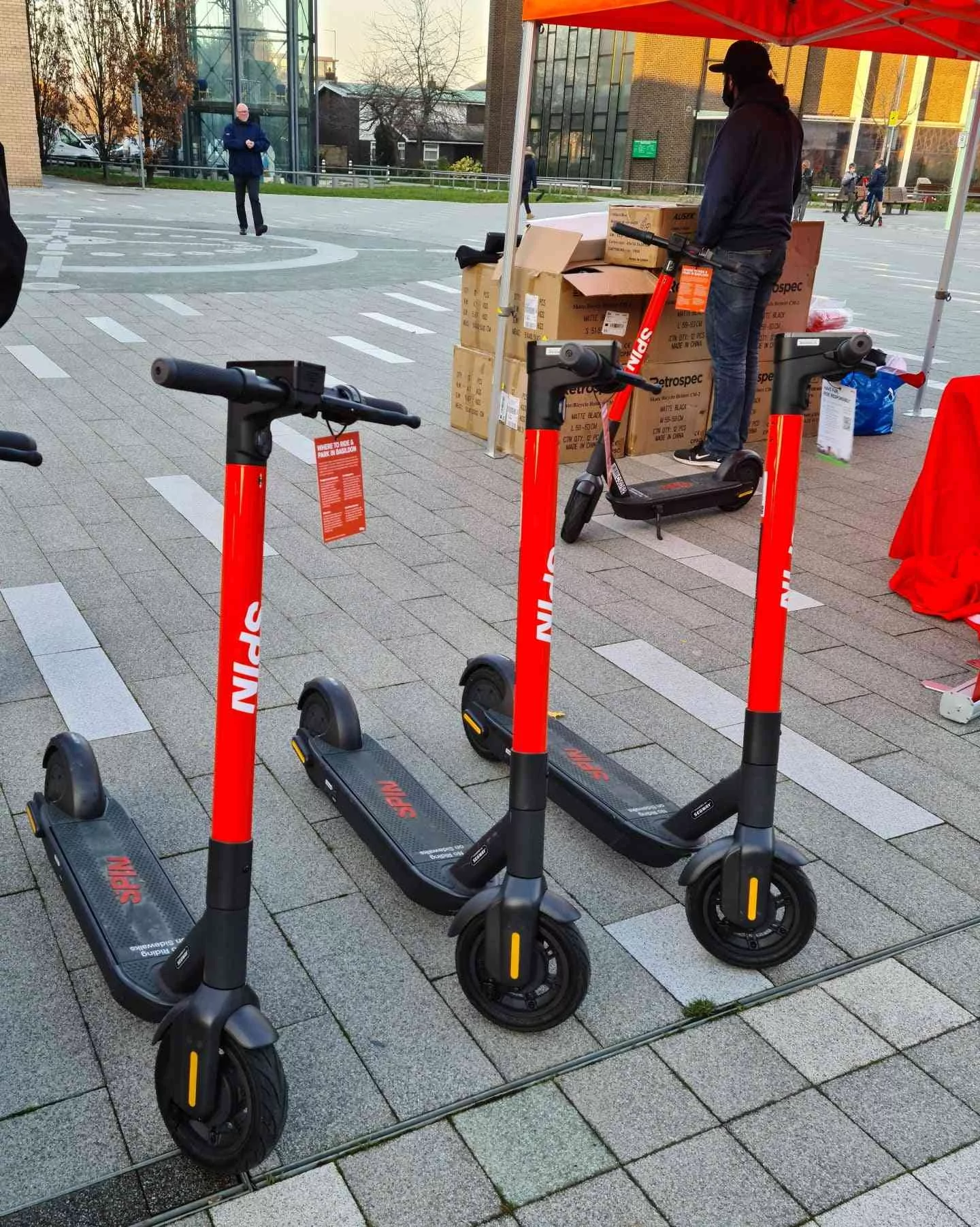 Spin E-Scooter Rental Launch, Essex - keep it simpElle