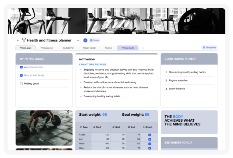 Digital Planners for Fitness Beginners: Start Your Journey Right - keep ...